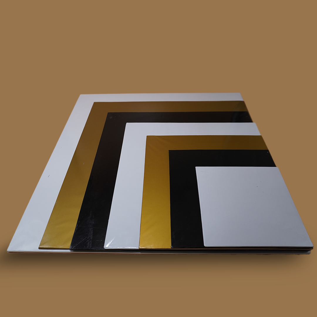 Square Cake Board 10×10 – Glasspack.lk