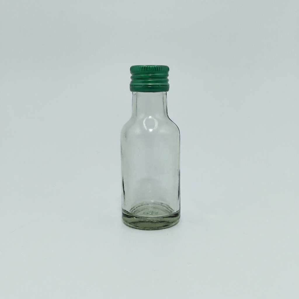 32ml Essence Bottle – Saba with22mm ROPP – Green Cap – Glasspack.lk